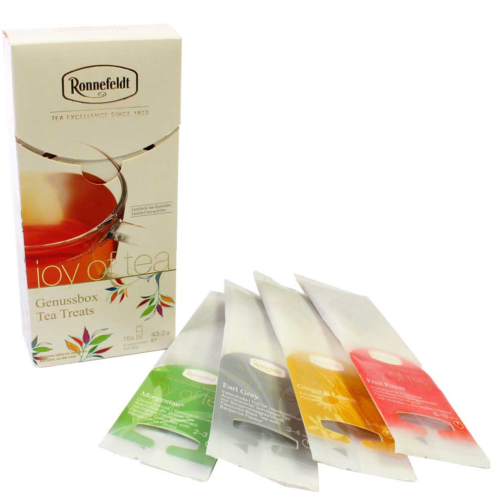 Joy of Tea pleasure box portion bags | Chocolats-de-luxe