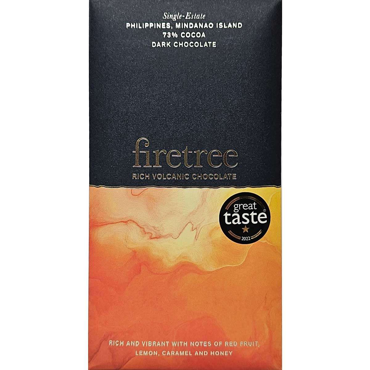 Firetree Chocolat 73% Philippines Mindanao Island