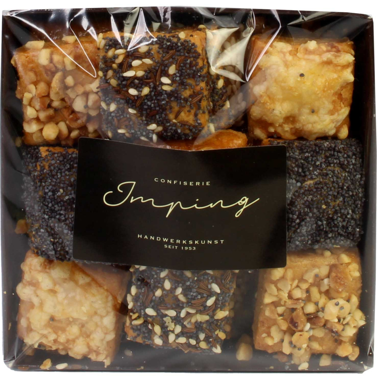 Butter-Käse-Gebäck mit Nuss, Mohn & Sesam kaufen | Imping