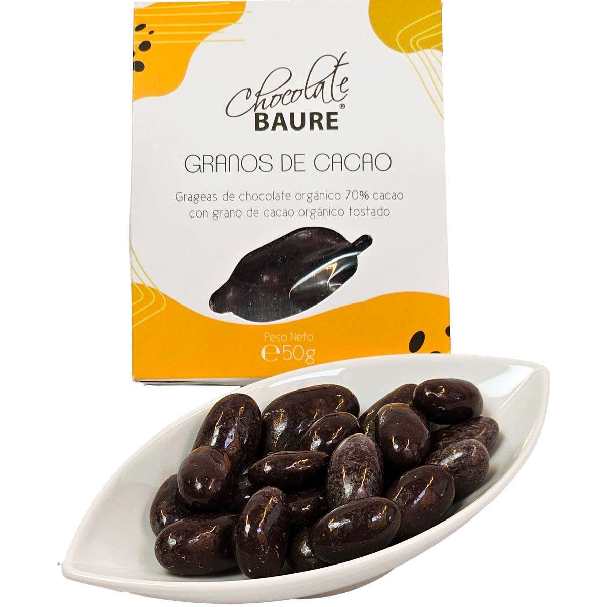 chocolate-coated cocoa beans "Granos de Cacao" from Bolivia TOP