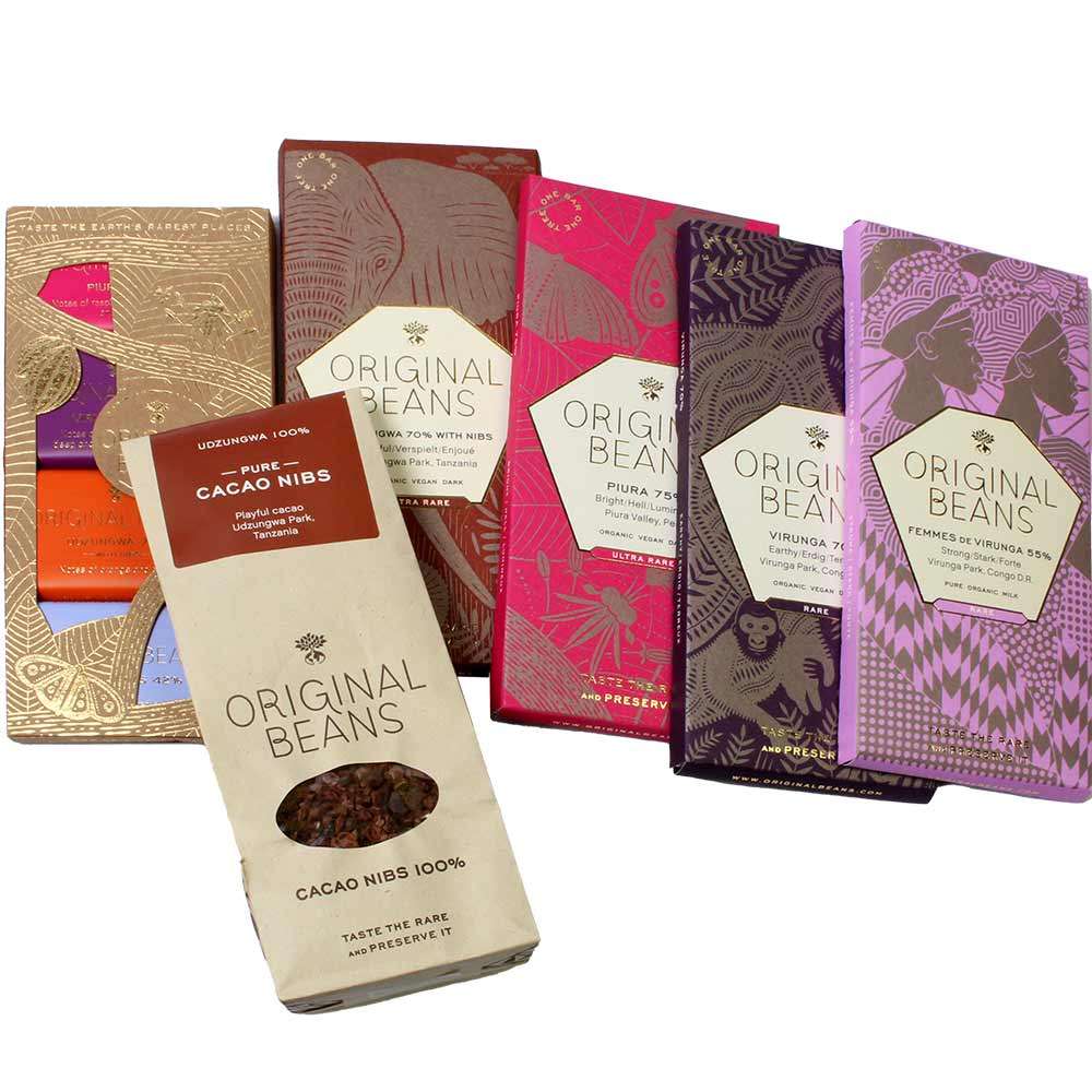 Original Beans: chocolate tasting package | buy here
