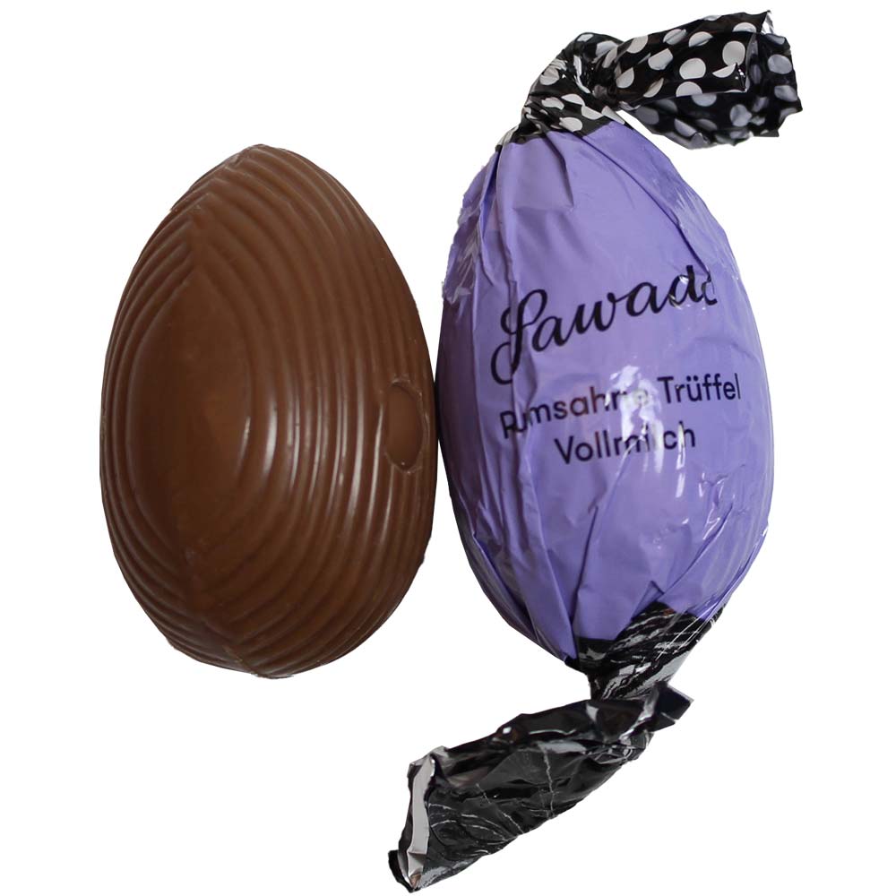 Sawade Rum Sahne Trüffel Osterei in Vollmilchschokolade | chocolats-de ...