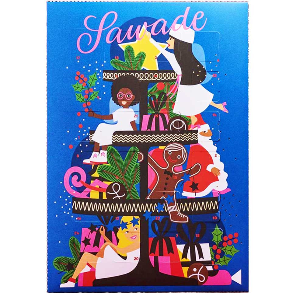 Sawade: Advent calendar with Pralines, truffles and chocolates