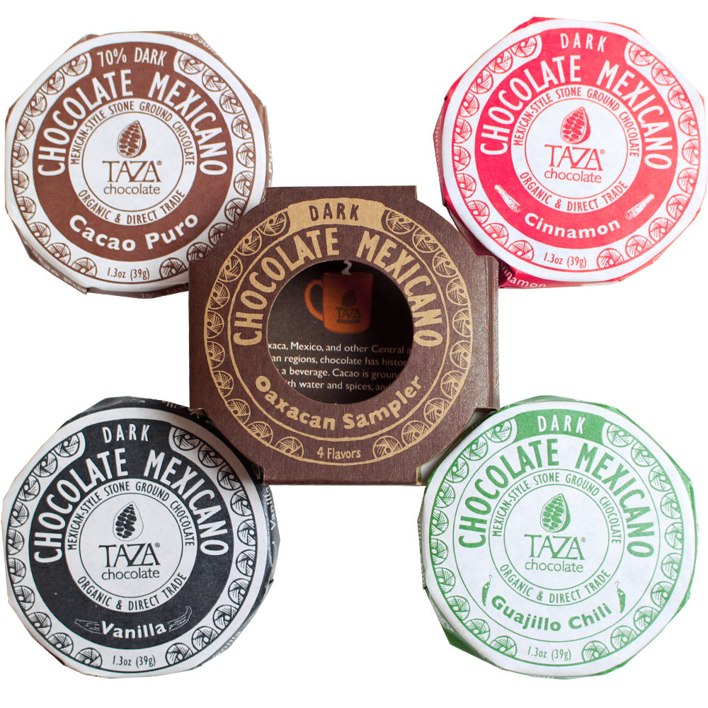 TAZA Chocolate Mexicano "Oaxacan Sampler" | Chocolats-de-Luxe