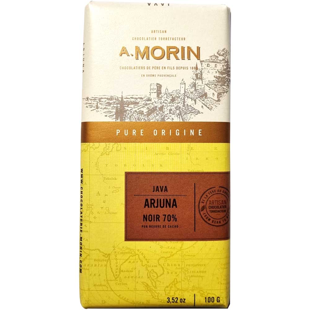 MORIN: "Arjuna" 70% dark chocolate from Java 🇮🇩| buy