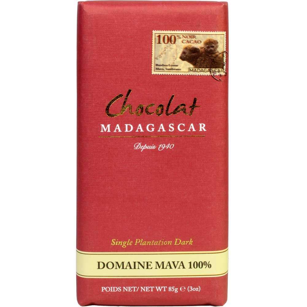 Chocolat Madagascar 100% Cocoa mass Domaine Mava
